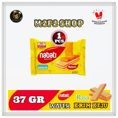 Jual Nabati Wafer Krim Keju Sachet | Richeese Cream - 39 gr (Harga ...