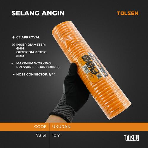 Jual SELANG KOMPRESOR 10 M - Selang Angin 10M Steam Power Sprayer 10 ...