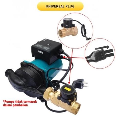 Jual Water flow switch / saklar pompa air otomatis - 1/2" - 1/2" - Kota ...