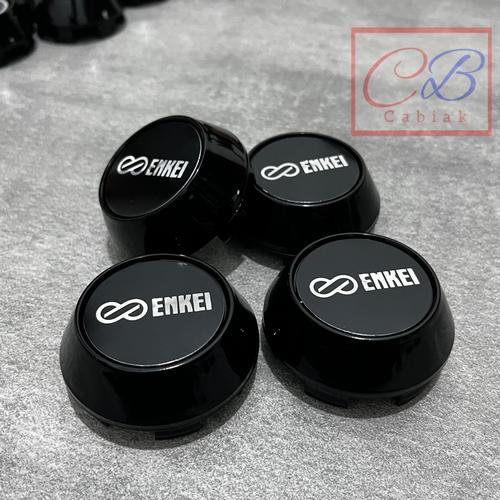 Jual dop roda tutup velg variasi kerucut hitam enkei ukuran 6.5cm ...
