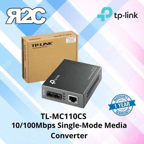 Promo TP-Link MC110CS 10/100Mbps Single-Mode Media Converter - Jakarta ...
