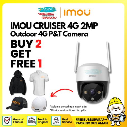 Promo IpCam Imou Cruiser 2mp 4G GSM IPC-S21FTP-0360B Ip cam outdoor 360 ...