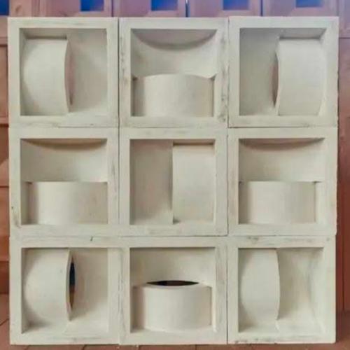 Jual roster beton loster minimalis motif zig zag bulat - Kota Depok ...