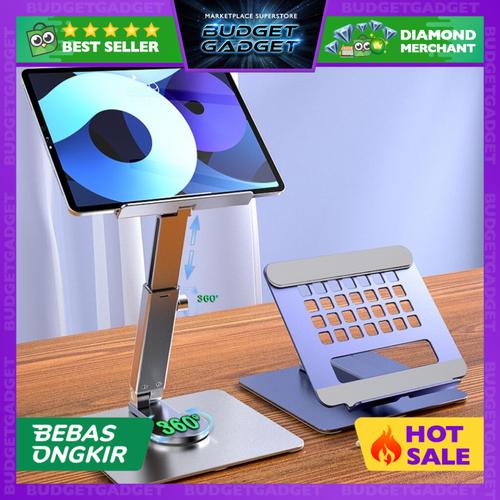 Jual FunDigi Tablet Holder Stand Lipat Putar 360 Rotation Telescopic ...