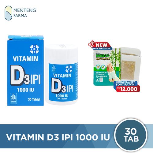 Jual IPI Vitamin D3 30 Tablet - Suplementasi Vitamin D dengan Cepat ...