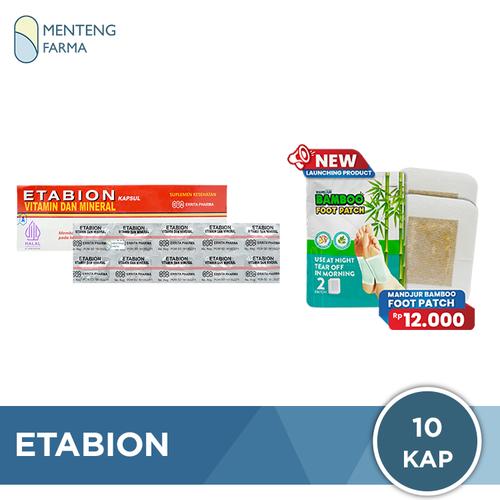 Jual Etabion 10 Kapsul - Suplemen Penambah Darah - Jakarta Pusat ...