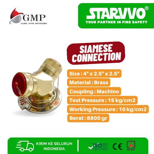 Jual Siamese Connection MCH 2.5 X 2.5 INCH Fire Hydrant System ...