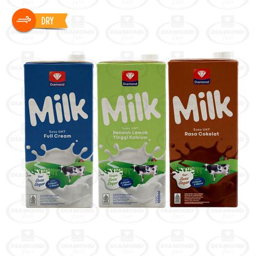 Jual DIAMOND MILK UHT FULL CREAM 1 LT - FULL CREAM - Kota Depok ...