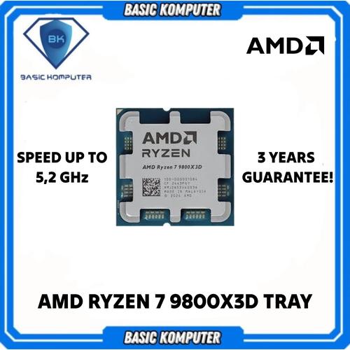 Jual PROCESSOR AMD Ryzen 7 9800X3D | Ryzen 7 9000 Series Granite Ridge ...
