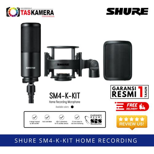 Promo Shure SM4-K-KIT Home Recording Microphone Cicil 0% 3x - Jakarta ...