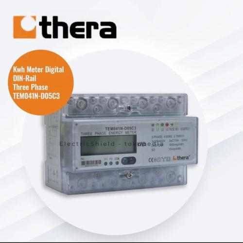 Jual Thera kWh meter TEM041N-D05C3 3Phase double tarif via CT - Jakarta Barat ...