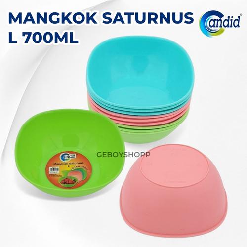 Promo [PAKET 3PCS] Candid Mangkok SATURNUS 700ML / Mangkuk Plastik / Mangkok Plastik 16.5cm ...