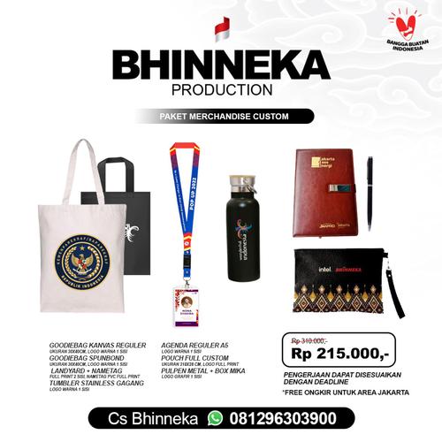 Jual Paket Merchandise Custom, Goodiebag, Agenda, Tumbler, Landyard, Nametag, Pulpen Metal ...