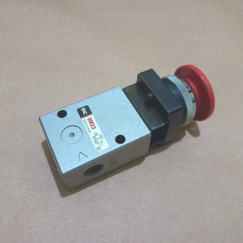 Jual VM23 PUSH BUTTON (MUSHROOM) RED SMC MECHANICAL VALVE - Jakarta ...