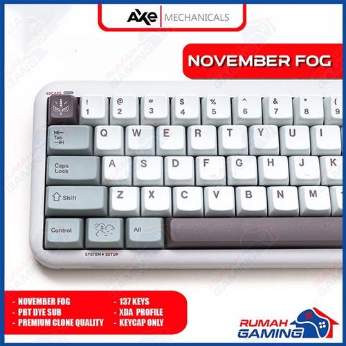 Jual KEYCAP - KEYCAPS - XDA - NOVEMBER FOG - PBT - DYE SUB - Jakarta ...
