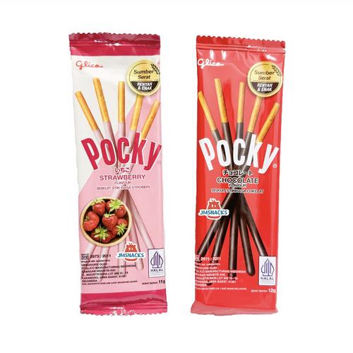 Jual [PROMO!!] Pocky Single Sachet 12gr Satuan - wafer stick nikmat ...