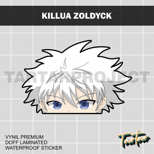 Promo Sticker Stiker Vinyl - Peeker Anime HxH Killua - Besar - Kota ...