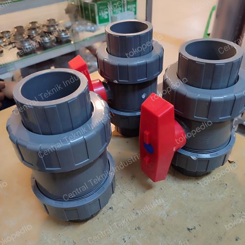 Jual Ball Valve Watermur PVC / Stop kran Model Watermur PVC 2" inch ...
