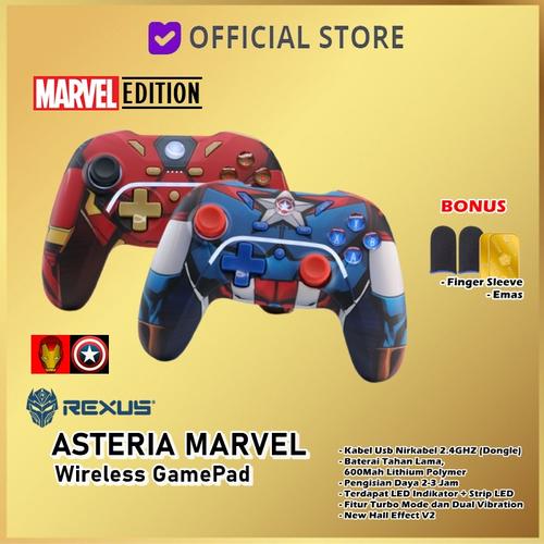 Jual Rexus Daxa Asteria Marvel Limited Edition V2 Gen 2 AX1 Wireless ...