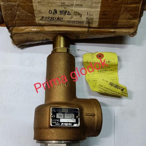 Jual Safety valve Yoshitake AL-150 2"/Relief valve yoshitake AL-150 ...