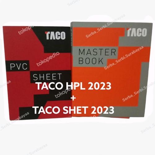 Jual Catalog Taco Hpl Terbaru 2023 - 2024 Katalog Taco Masterbook Taco ...