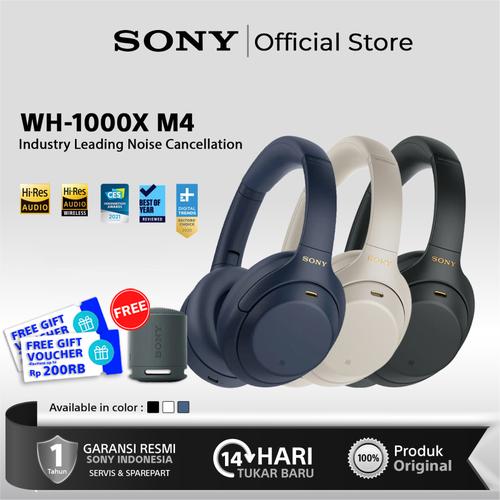Promo Sony Special Bundling WH 1000XM4 + SRS XB100 - Blue+XB100 Cicil 0 ...