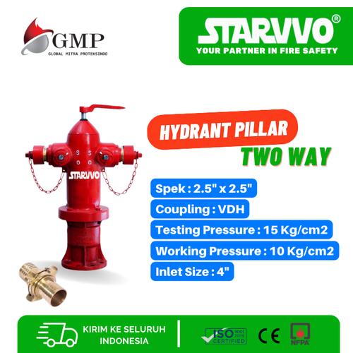 Jual Hydrant Pillar Two Way STARVVO VDH 2.5 X 2.5 (TWO WAY) - Jakarta ...