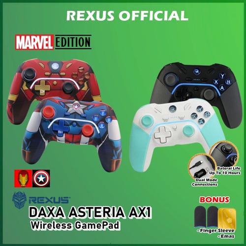 Promo Rexus Daxa Asteria AX1 Wireless Gamepad Joystick AX 1 - Asteria ...