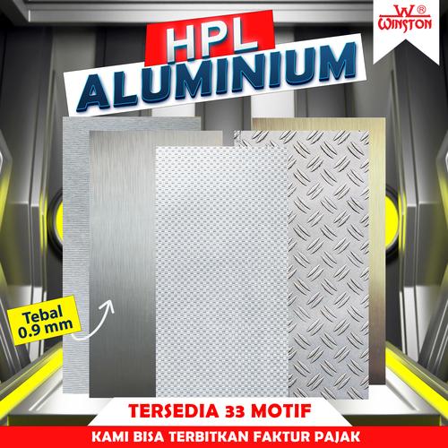 Jual HPLAlumunium Furniture Mirror Special Winston HPL Aluminium Brush ...