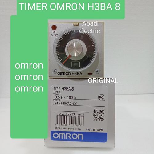 Jual Timer omron H3BA A8 220v AC/DC 8kaki h3ba 8 - Jakarta Barat ...