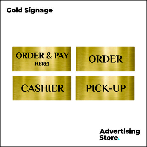 Promo Signage Gold | Sign Stainless Gold | Sign Stainless Mewah | Sign ...