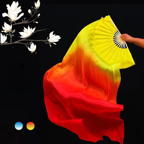 Jual Kipas Tangan Bambu Sutra Panjang 1.8m Aksesoris Nari Alat Tari ...