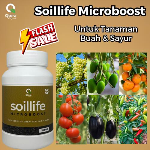 Promo Soillife Microboost QTERA 350gr Pembenah Tanah, Mikroorganisme Penyubur Tanah, Pupuk ...