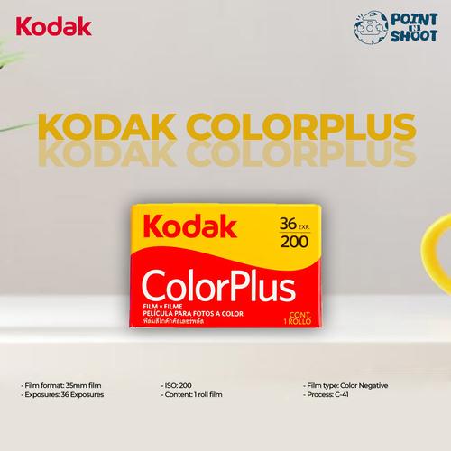 Jual KODAK ColorPlus 35mm 200 iso 200/ 36 exp Color Plus KCP - Roll ...