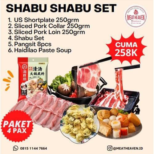 Jual PAKET SHABU SHABU LENGKAP - Untuk 4-12 Pax - Jakarta Barat - Meat ...