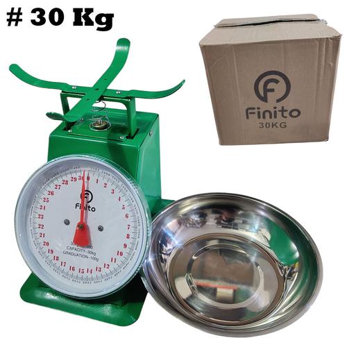 Jual Finito Timbangan Analog Jarum Duduk Mangkok 20kg 30kg Laundry Buah Sayur - 20 Kg - 20Kg ...