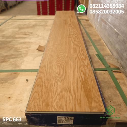 Jual SPC Flooring Motif Kayu Serat Alami, High Quality Flooring - Kota ...