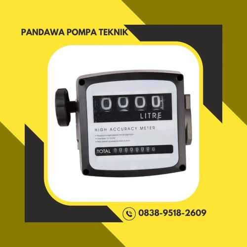 Jual LITRE 4 digit Flowmeter solar LITRE 1 inchi Flow meter solar ...
