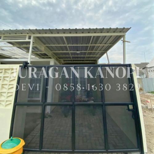 Jual pagar besi / pagar dorong minimalis plat perforated - Kota ...