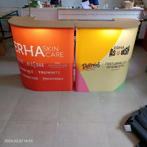 Jual Event Desk | Easy Counter L Series Kanan Standard | Booth Portable ...