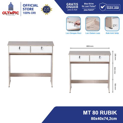 Promo Olympic Meja Tulis / Meja Belajar / Meja Kerja / MT 80 Rubik ...