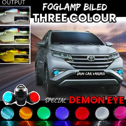 Jual foglamp biled demon RUSH TERIOS 3 warna variasi super terang ...