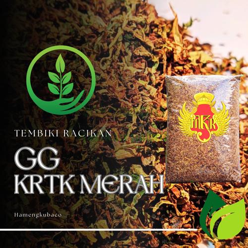 Jual tembakau bako rasa racikan GG MERAH - 500gr, SUPER PREMIUM - Kab ...