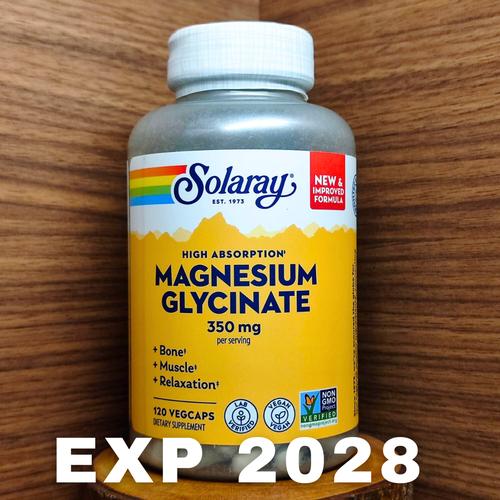 Jual Solaray Magnesium Glycinate 400 mg isi 120 Vegetarian Capsules ...