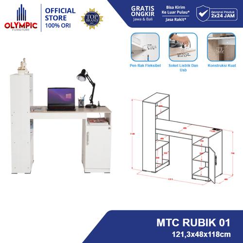 Promo Meja Tulis Console / Meja Belajar / Meja Kantor /MTC Rubik ...