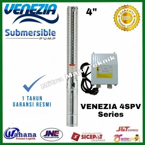 Jual POMPA SUBMERSIBLE 4 " SPV 3-12 0,75kw 1hp 220V & Control Box ...