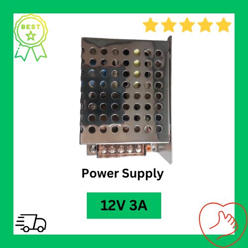 Jual Power Supply Adaptor Trafo LED Strip CCTV 12V 3A 12 Volt 3 Ampere - Kota Bandung - slondok ...