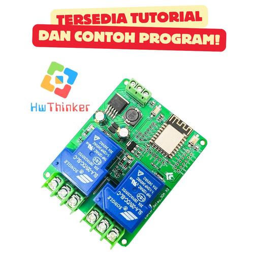 Jual Modul Relay 2 Channel ch 2ch WIFI ESP-12F ESP8266 30A IOT - Kota ...