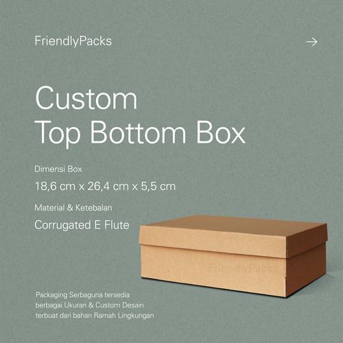 Jual Custom Top Bottom Box Corrugated / Gift Packaging 02 - Jakarta ...