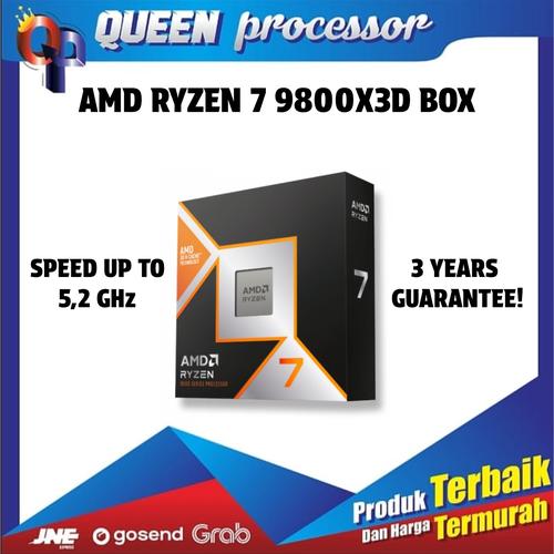Jual Processor AMD Ryzen 7 9800X3D | Ryzen 7 9000 Series Granite Ridge ...